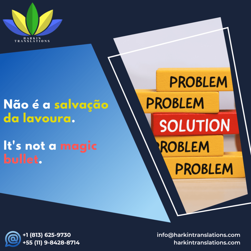 Expressões em inglês: magic bullet; lion’s share – Translation Tidbits